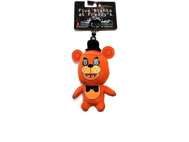 Five Nights At Freddy's Freddy Fazbear 5" Plush Clip Keychain | StackSocial