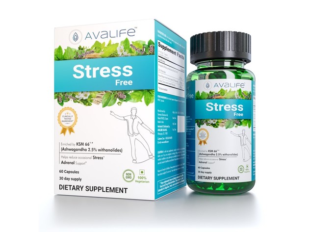 Avalife Stress Free Supplements - Anxiety Relief & Mood Enhancer for ...