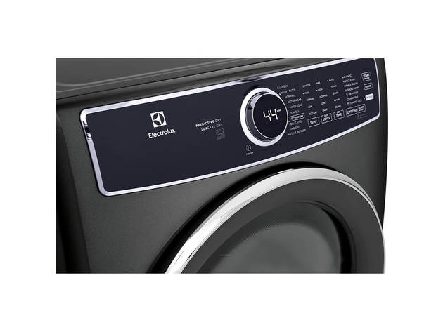 Electrolux ELFE7537AT 8.0 Cu. Ft. Titanium Electric Steam Front Load ...