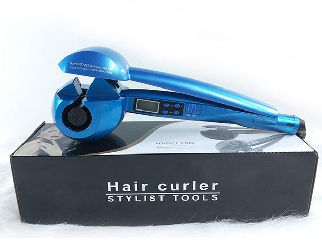 Heating Ceramic Wave Hair Styling Tool (Blue) | Joyus