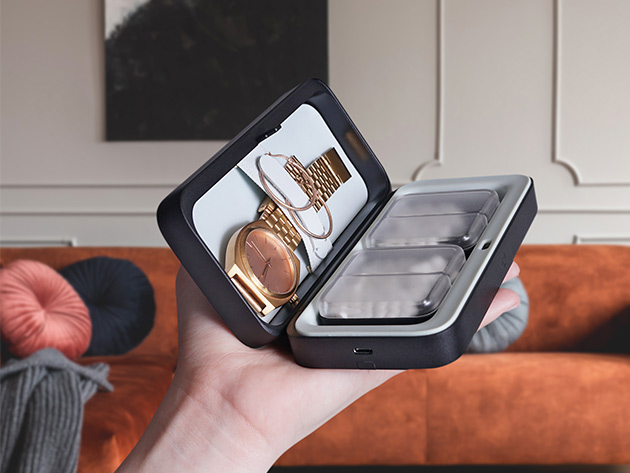 Trova Go+ Plus: Biometric Storage Box (Charcoal) | Gadget Hacks