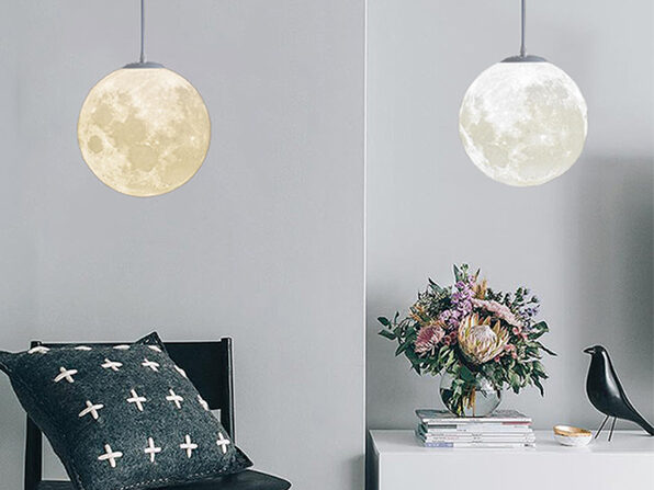 The Original 16-Color Hanging Moon Lamp (40 cm) | StackSocial