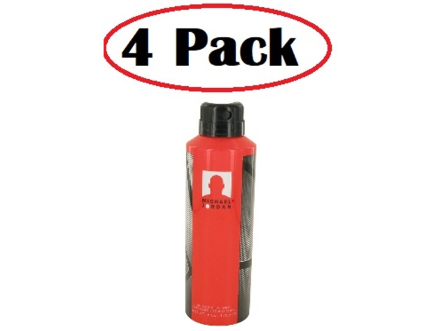 4 Pack of MICHAEL JORDAN by Michael Jordan Body Spray 6 oz | StackSocial