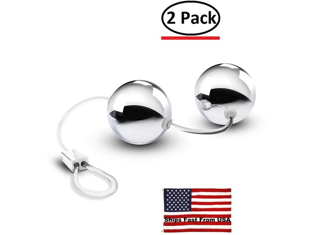 ( 2 Pack ) B Yours - Bonne Beads - Silver | StackSocial