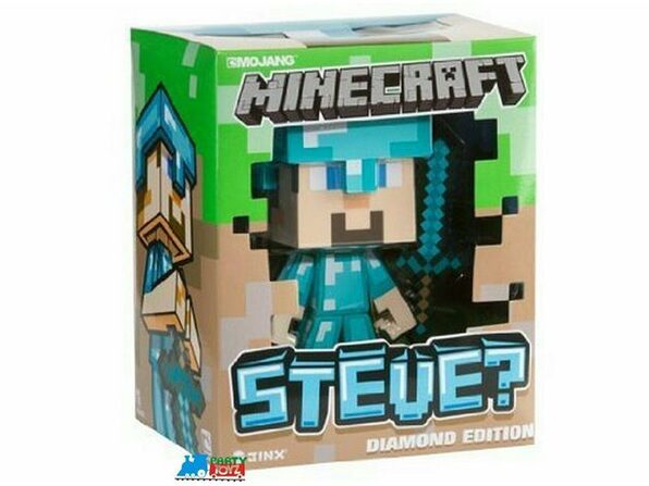 Minecraft 6" Diamond Edition Steve with Accessory | StackSocial