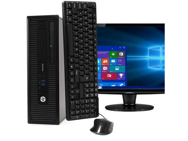 HP EliteDesk 800 G1 Desktop PC, 3.4GHz Intel i7 Quad Core Gen 4, 8GB ...
