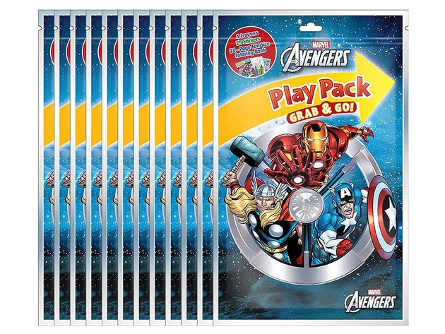 Marvel's Avengers Grab and Go Play Packs (Pack of 12) | StackSocial
