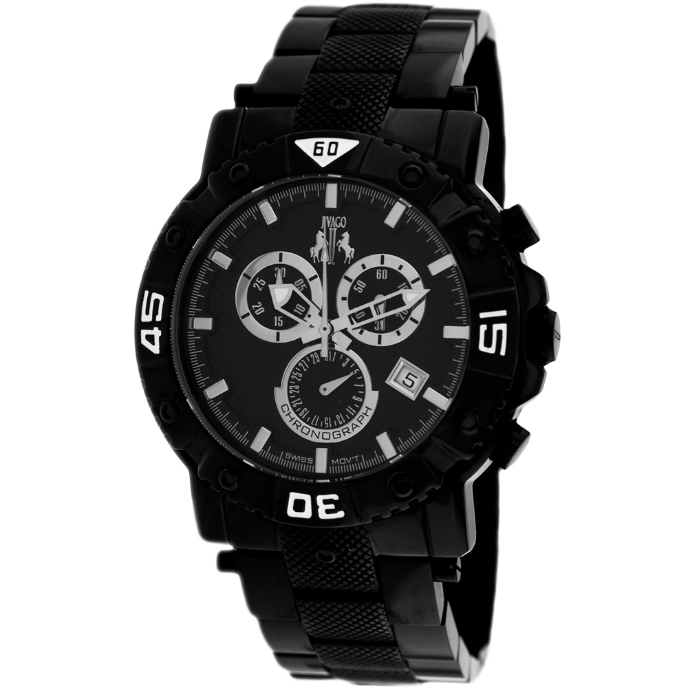 Jivago Men's Titan Black Dial Watch - JV9121 | StackSocial