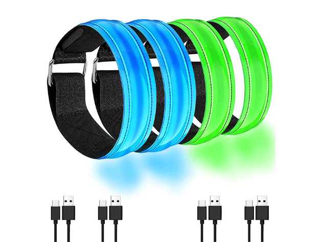 LED Rechargeable Running Bracelet | Joyus