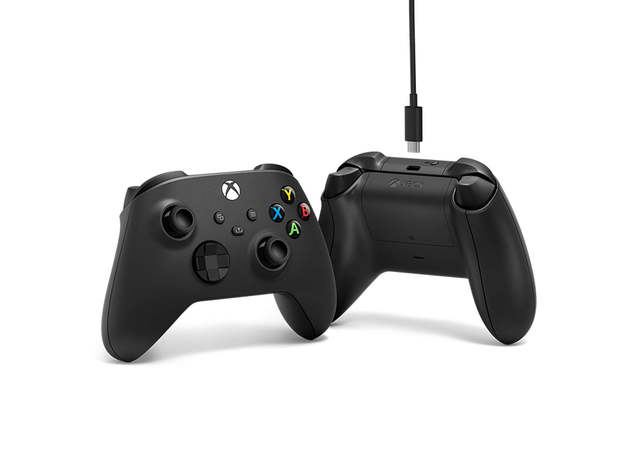 Microsoft Xbox Wireless Controller for Xbox Series X S Xbox One PC USB C Cable Refurbished StackSocial