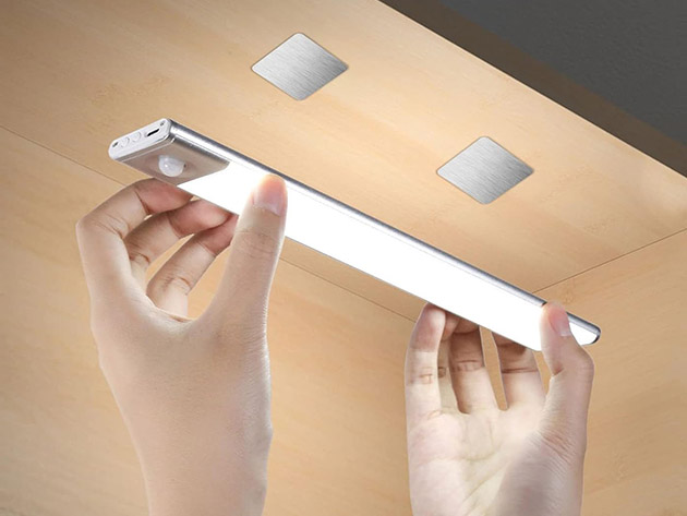 3-Temperature Motion Sensor LED Cabinet Light (2-Pack/20cm) | StackSocial