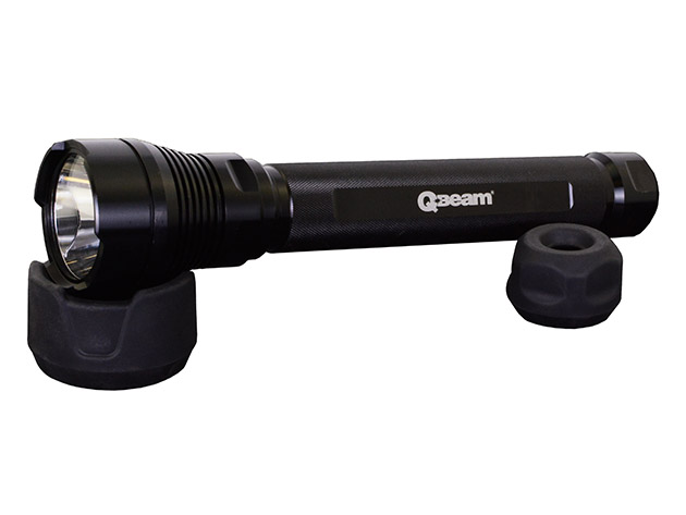 Q-Beam® Blue Max Midnight Waterproof LED Flashlight | StackSocial