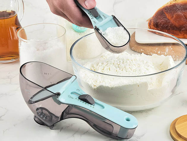 Adjustable Measuring Spoons 2-Piece Set | Joyus