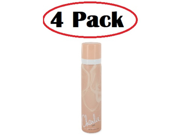 4 Pack of Charlie Chic by Revlon Body Spray 2.5 oz | StackSocial