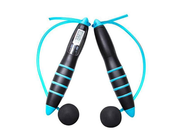Cordless Skipping Calorie & Timer Jump Rope | StackSocial