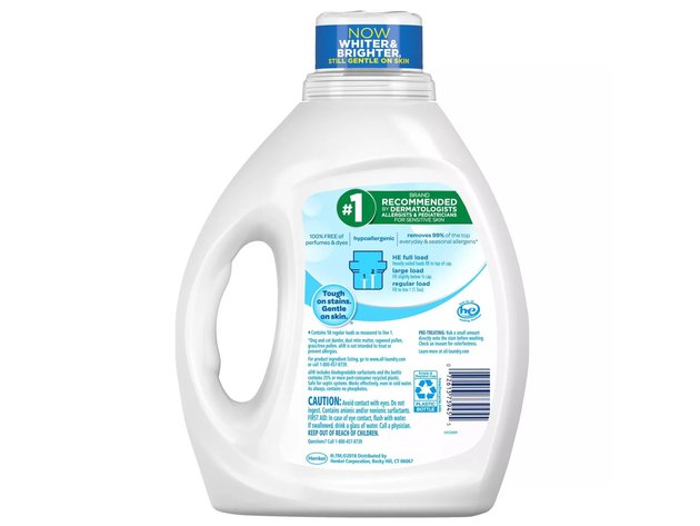 All Stainlifters Ultra Free Clear High Efficiency Liquid Laundry ...