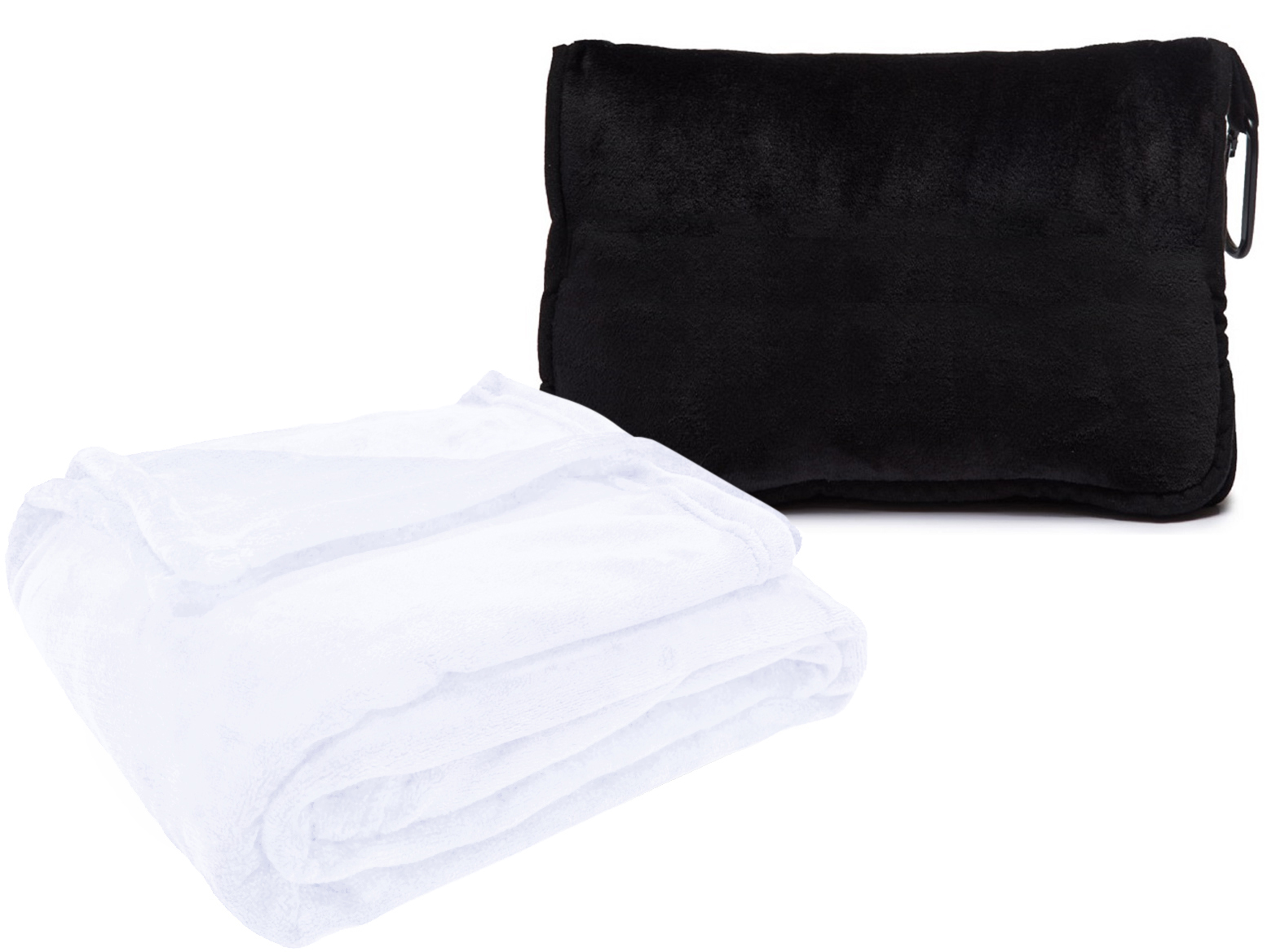 Style Basics Silky Soft Thick Plush Packable 50 X 60" Travel Blanket ...