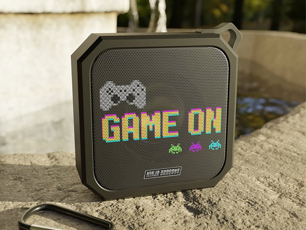Retro Pixel Waterproof Bluetooth Speaker (Game On) | Macworld