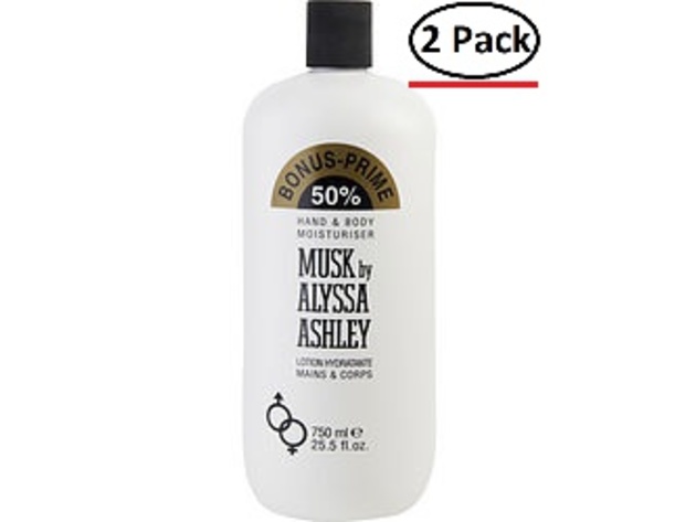 ALYSSA ASHLEY MUSK by Alyssa Ashley BODY LOTION 25.5 OZ (Package Of 2 ...