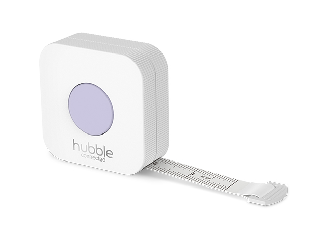 Hubble Grow+ Smart Bluetooth Scale with Integrated Measurement Tracking ...