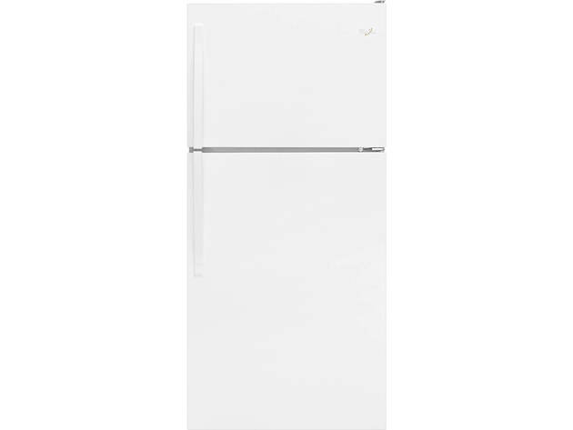 Whirlpool WRT318FZDW 18 Cu. Ft. White Top Freezer Refrigerator ...