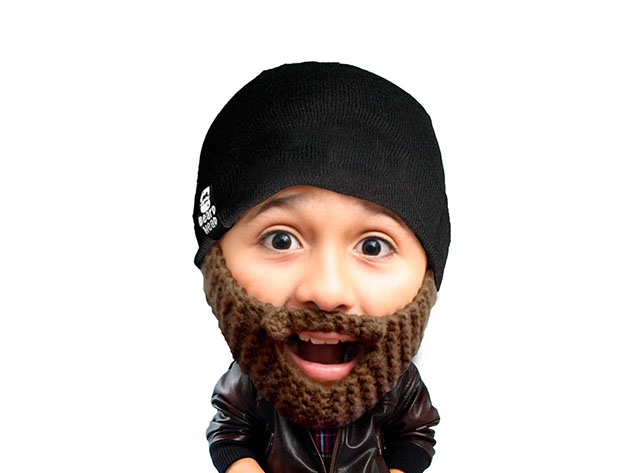 Beard Head® The First Ever Bearded Headwear: Kid Populous | StackSocial
