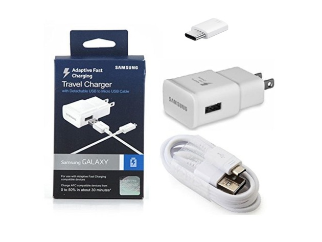 Samsung Fast Charge USB-C 15W Wall Charger White | StackSocial