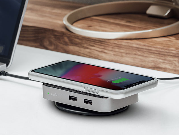 Symbus Q Compact USB-C Dock with Wireless Charging | StackSocial