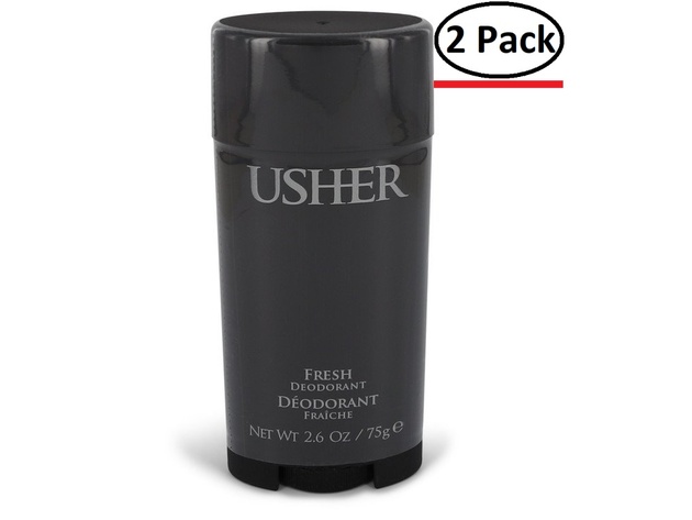 Usher for Men by Usher Fresh Deodorant Stick 2.6 oz for Men (Package of ...