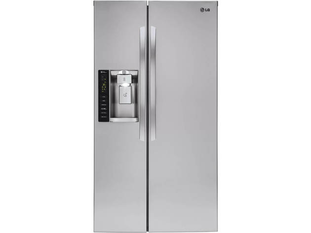 LG LSXC22426S 22 cu. ft. Ultra Large Capacity Side-by-Side Counter ...