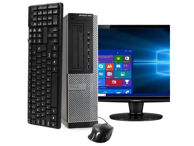 Dell OptiPlex 7010 Desktop PC, 3.2GHz Intel i5 Quad Core Gen 3, 8GB RAM ...