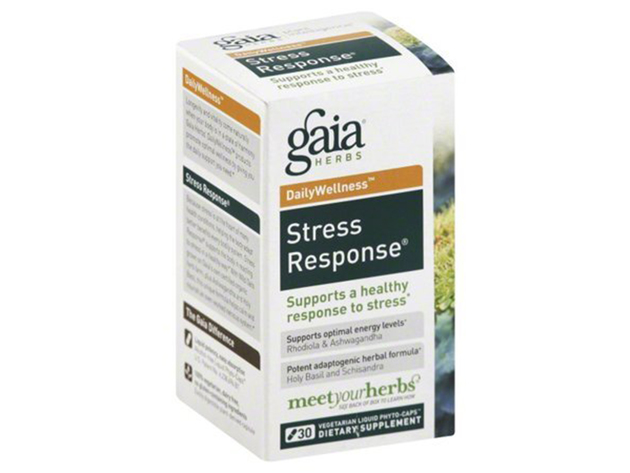 Gaia Herbs Gaia DailyWellness Stress Response with 100% Vegetarian ...