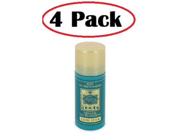 4 Pack of 4711 by 4711 Cool Stick (Unisex) .6 oz | StackSocial