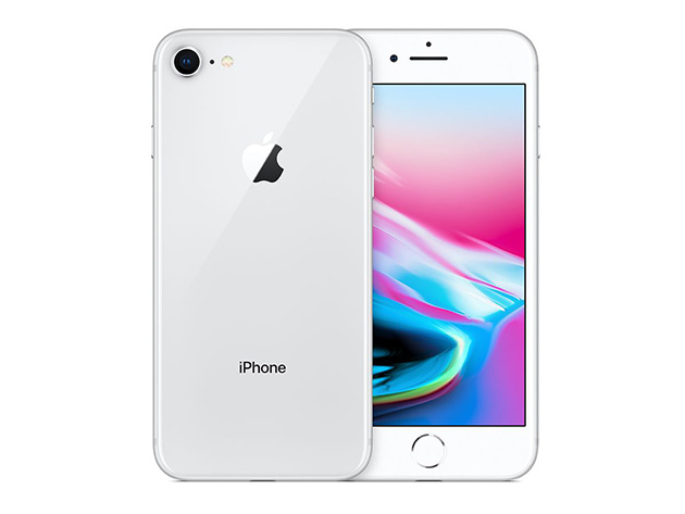 Apple iPhone 8 (A1863) 256GB - Silver (Grade A+ Refurbished: Wi-Fi ...