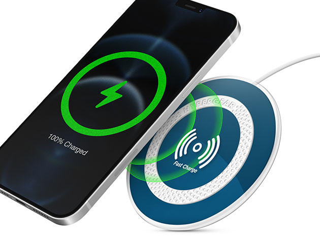 HyperGear ChargePad Pro Wireless Fast Charger (Blue) | StackSocial