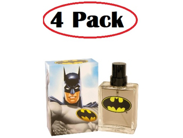 4 Pack of Batman by Marmol & Son Eau De Toilette Spray 3.4 oz | StackSocial