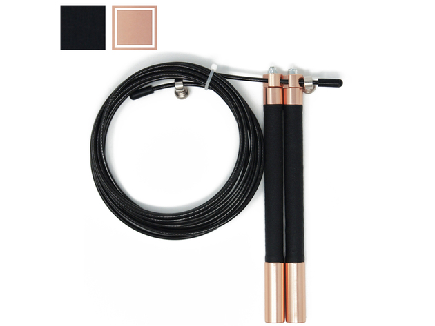 Synergee Aluminum Jump Ropes - Rose Gold | Joyus