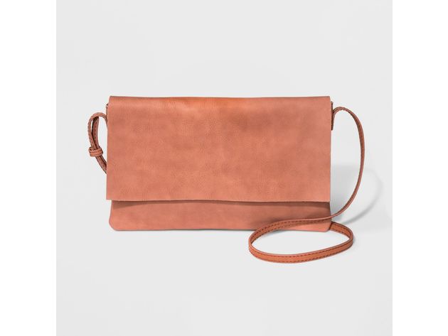 Universal Thread Genuine Leather Crossbody Bag, W/ Adjustable Strap ...