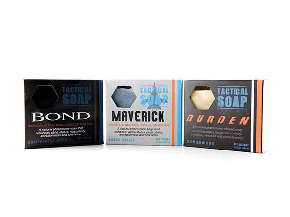 Tactical Soap Trifecta: 3-Pack (Durden, Bond & Maverick) | Entrepreneur ...