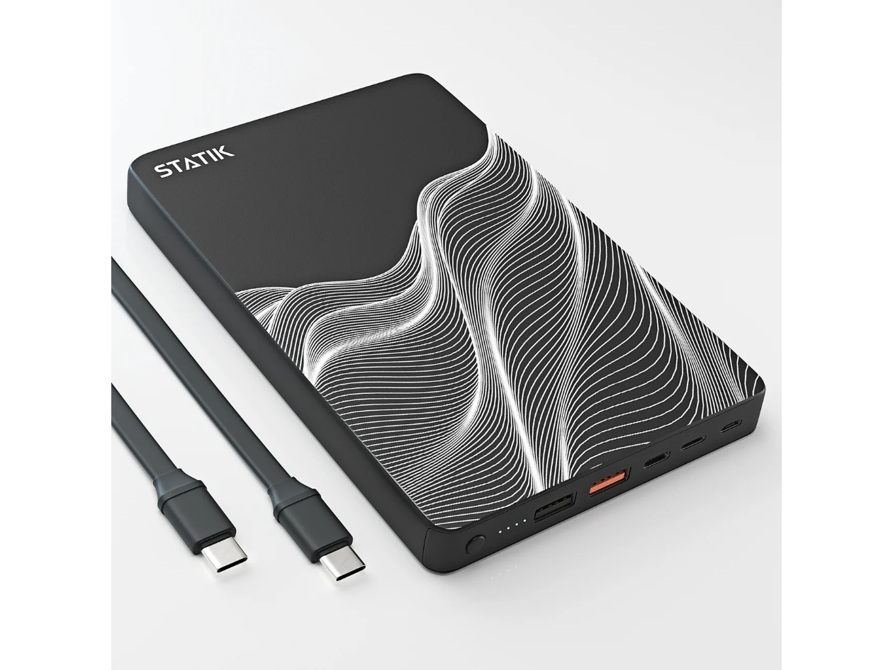 Statik® Ultimate Charger - 20,000mAh Power Bank | 65W Power | Multiport ...