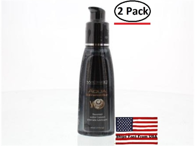( 2 Pack ) Aqua Cinnamon Bun Water-Based Lubricant - 2 Oz. | StackSocial