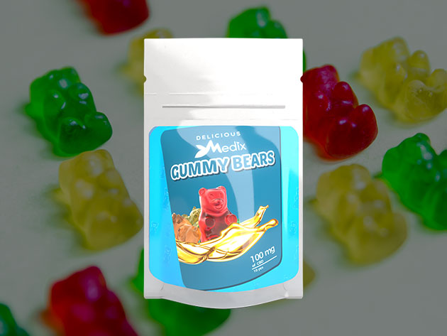 Medix CBD Gummies (100MG) | Cracked