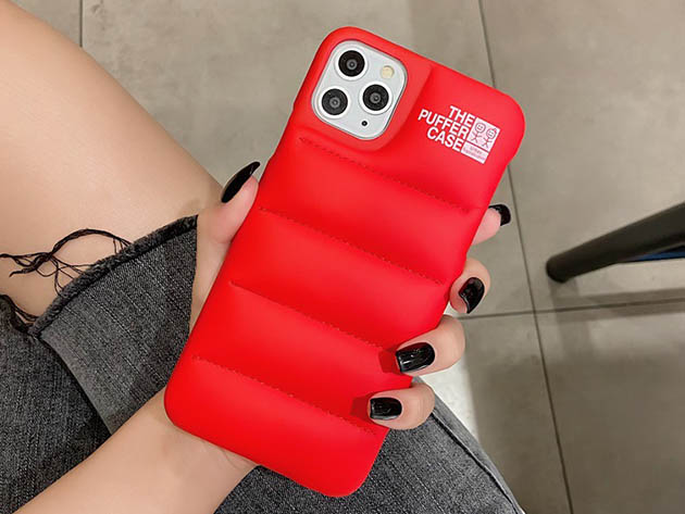 The Puffer Case for iPhone 12/12 Pro (Red) | Android Authority