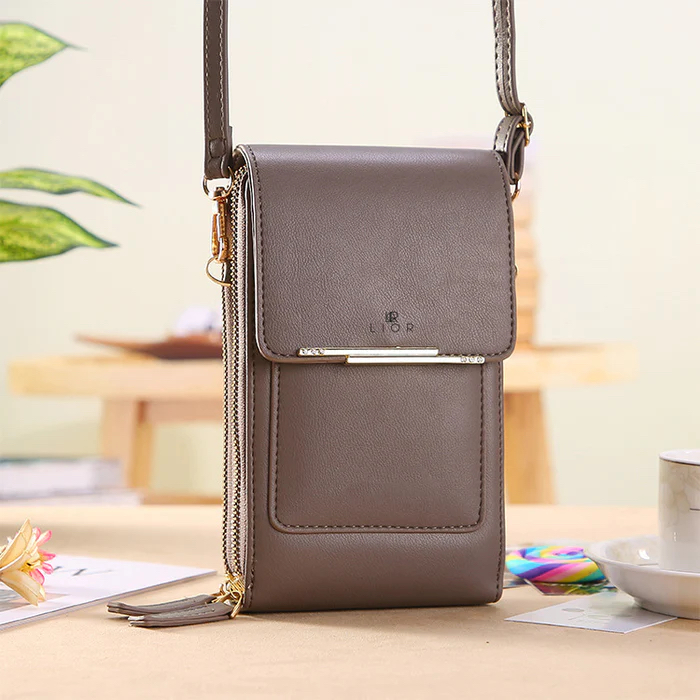 Lior Crossbody Shoulder Bag for Women (Mauve) | StackSocial