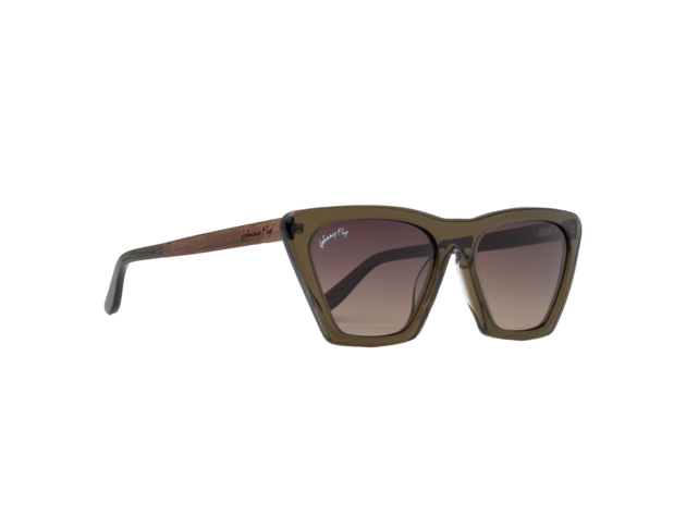 Figure Sunglasses Olive / Brown Gradient Polarized | KSAT