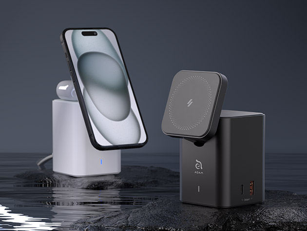 Mag 4 GaN 30W 4-in-1 Power Charging Station (White) | Macworld