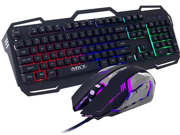 Dragon Mechanical Gaming Keyboard & Mouse Set | StackSocial