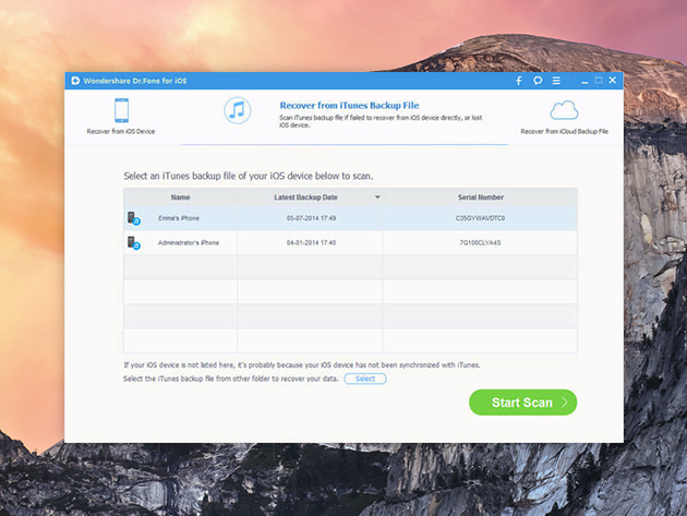 Dr. Fone iOS & Android Data Recovery | StackSocial