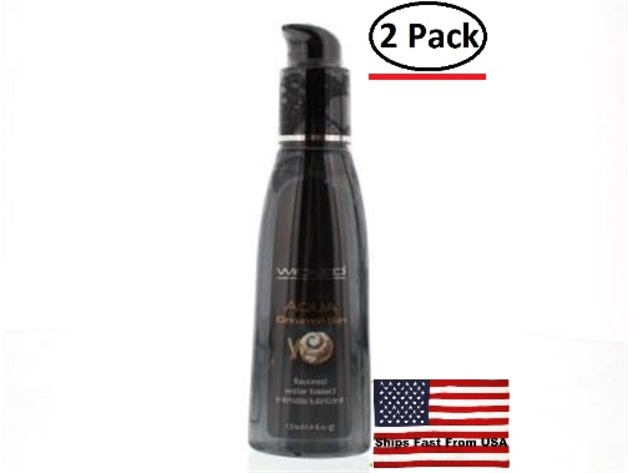 ( 2 Pack ) Aqua Cinnamon Bun Water-Based Lubricant - 4 Oz. | StackSocial