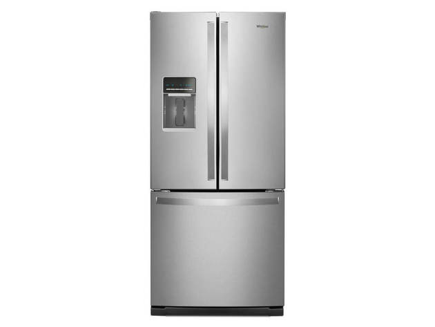 Whirlpool WRF560SEHZ 20 Cu. Ft. Stainless French Door Refrigerator ...